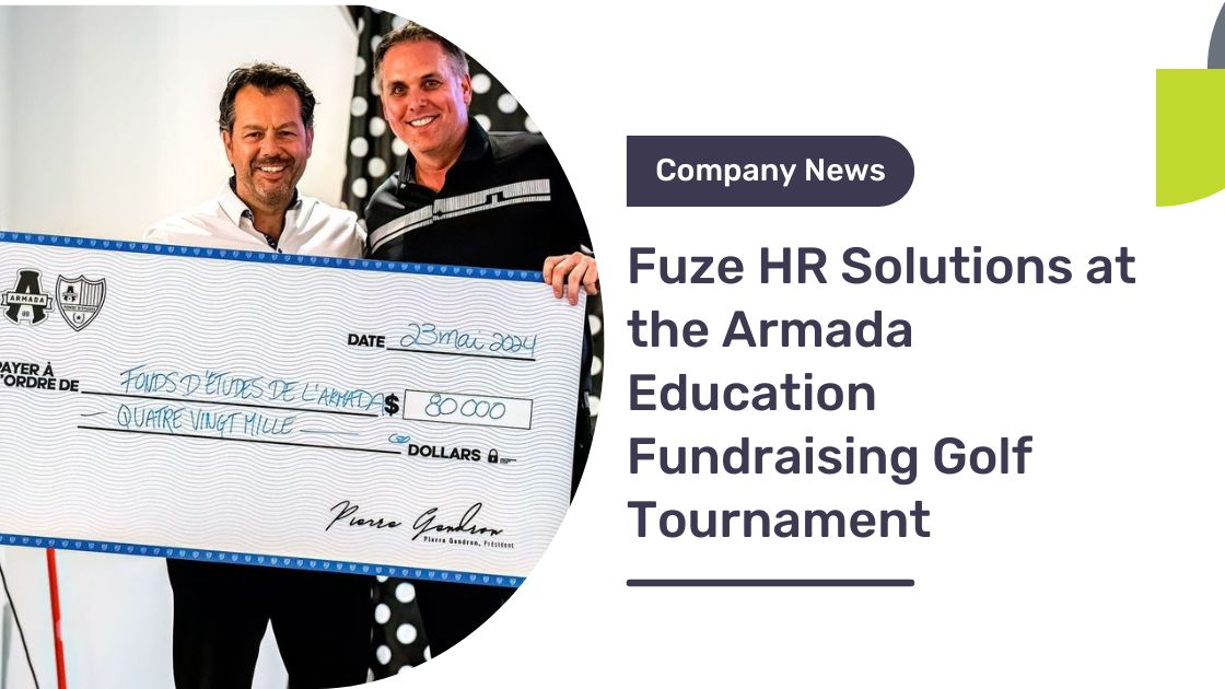 Fuze HR at the Armada Education Fundraising Golf Tournament - Community involvements