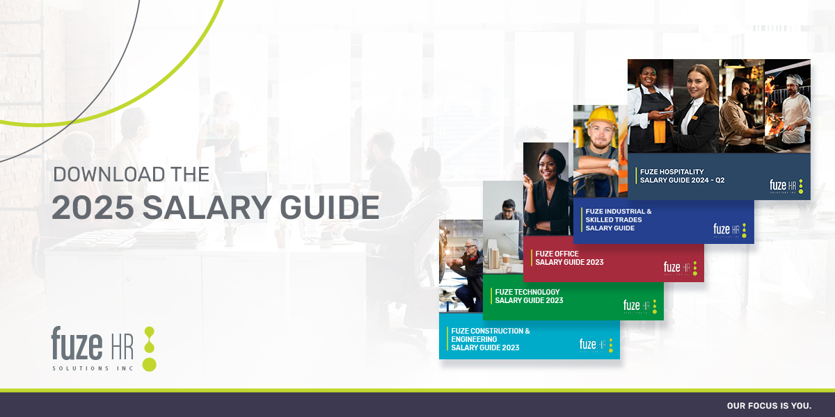 Salary Guides 2025 for Canada - Get your free copy - Fuze HR Solutions